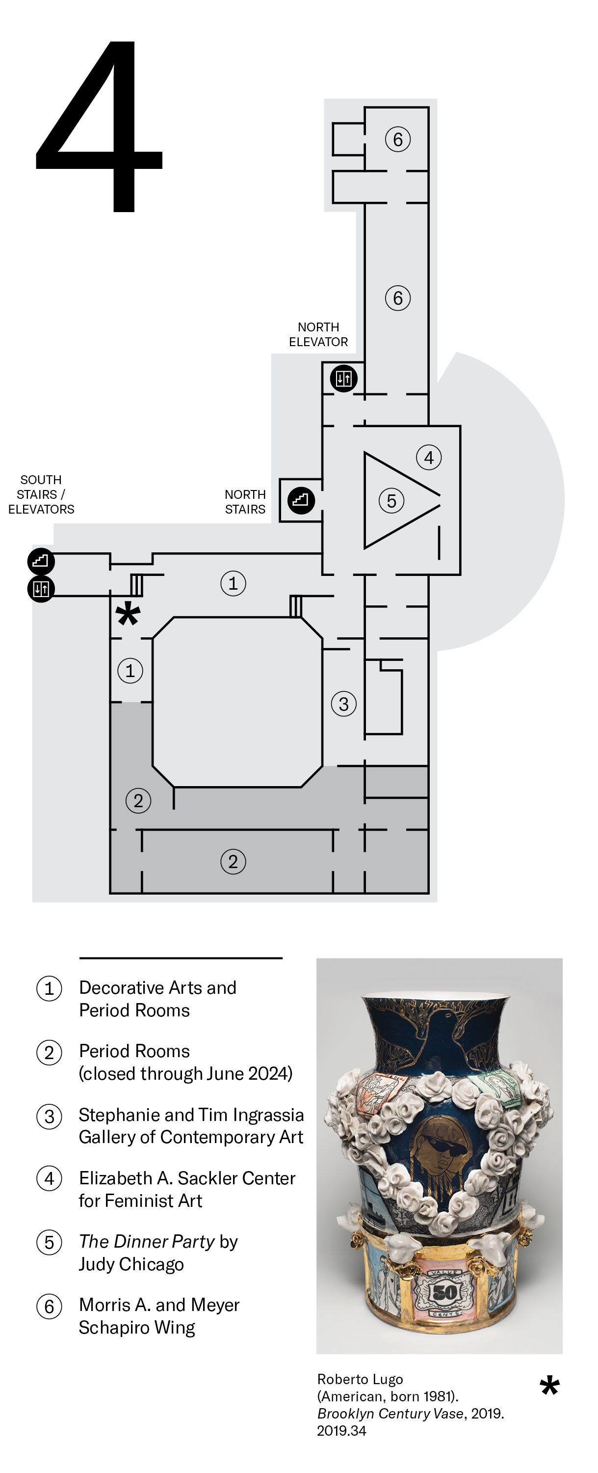 Brooklyn Museum: Floor Directory